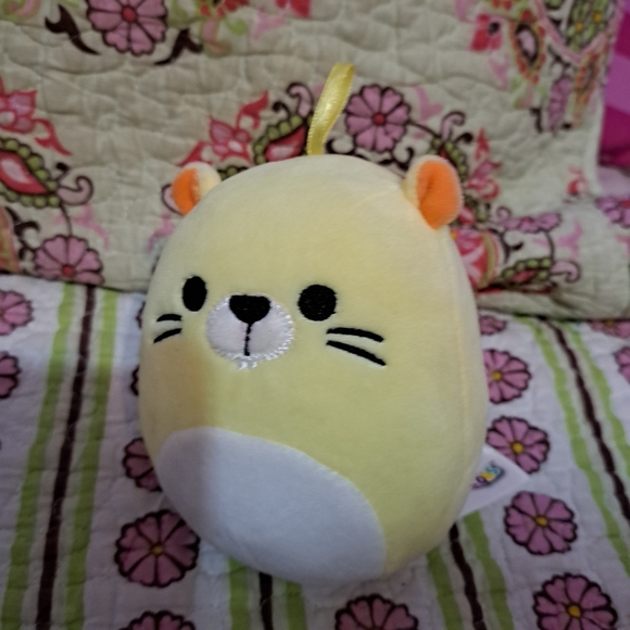 Squishmallows | Toys | Squishmallows Chip The Beaver Yellow 4 Stuffed ...